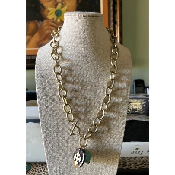 Unbranded | Jewelry | Toggle Closure Link Necklace 2 | Poshmark